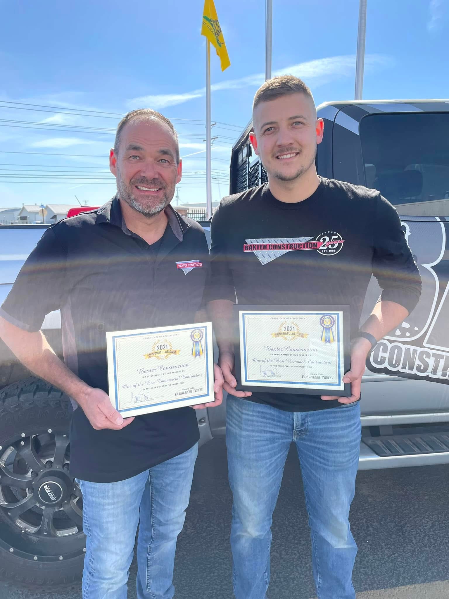 June 21, 2025 Marks 30 Years That Baxter Construction Has Been Serving ...